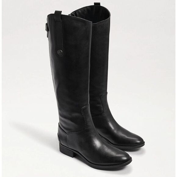 Sam Edelman | Shoes | Nwob Sam Edelman Penny 2 Black Leather Riding ...